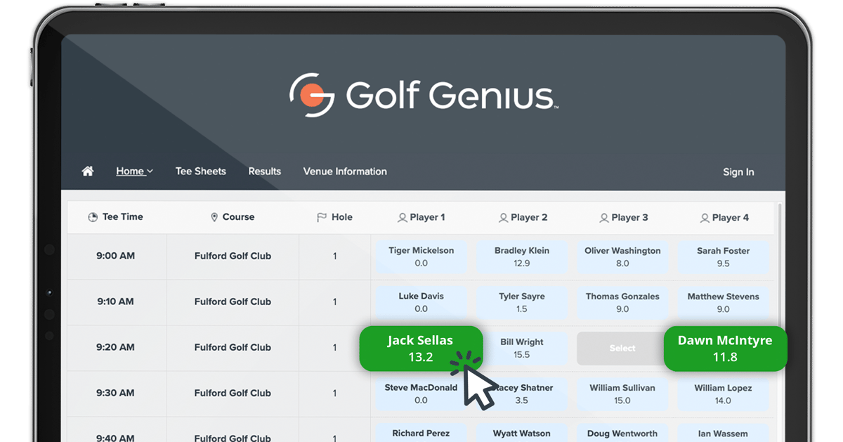 Golf Genius | Golf Software Technology